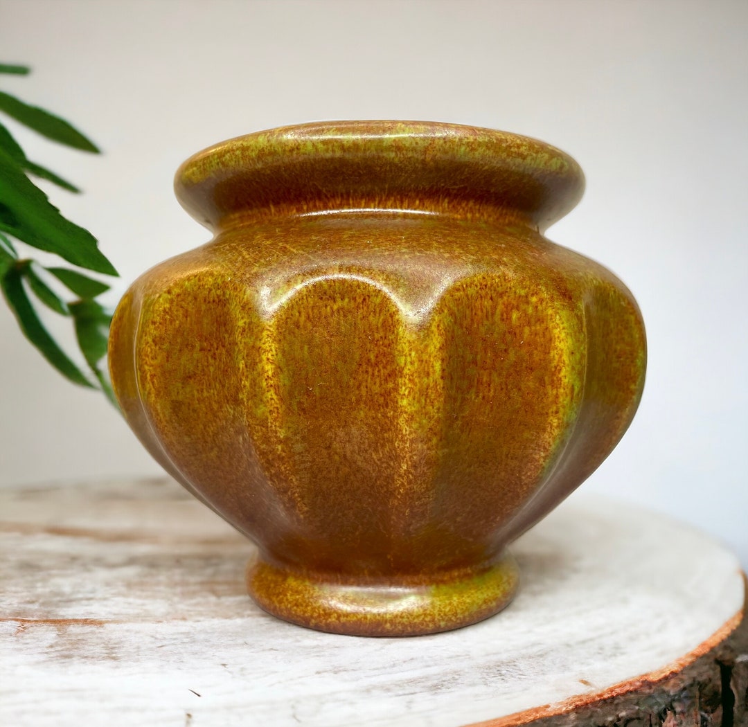 Vintage Rustic Haeger Pottery Planter in Rustic Burnt Orange/brown ...