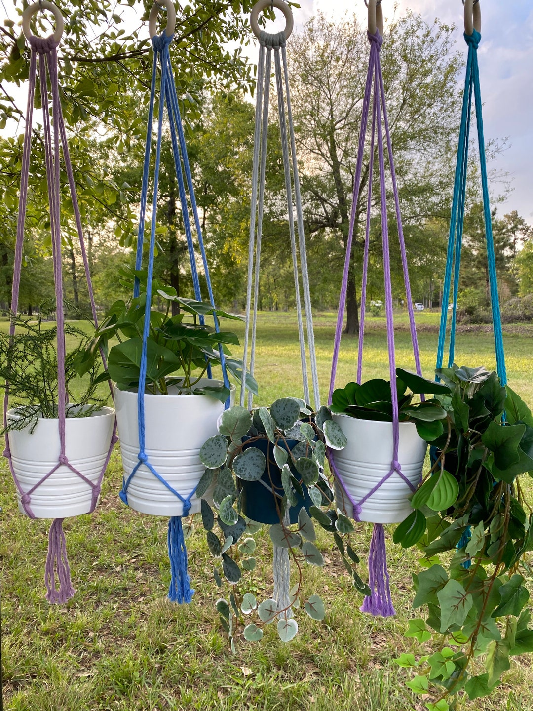 Macrame Plant Hanger | Hanging Plants Indoor Outdoor | Indoor Plants ...