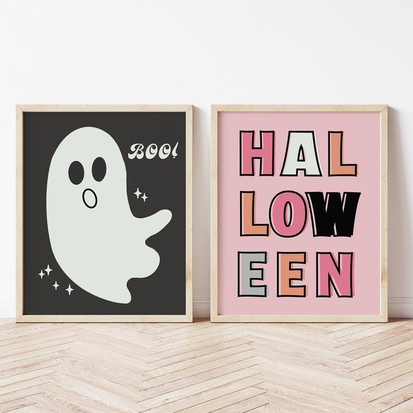 Pinkoween Wall Art - Etsy