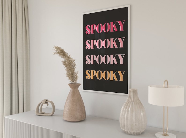 Pastel Halloween Printables, Pink Halloween Decor, Girly Halloween ...