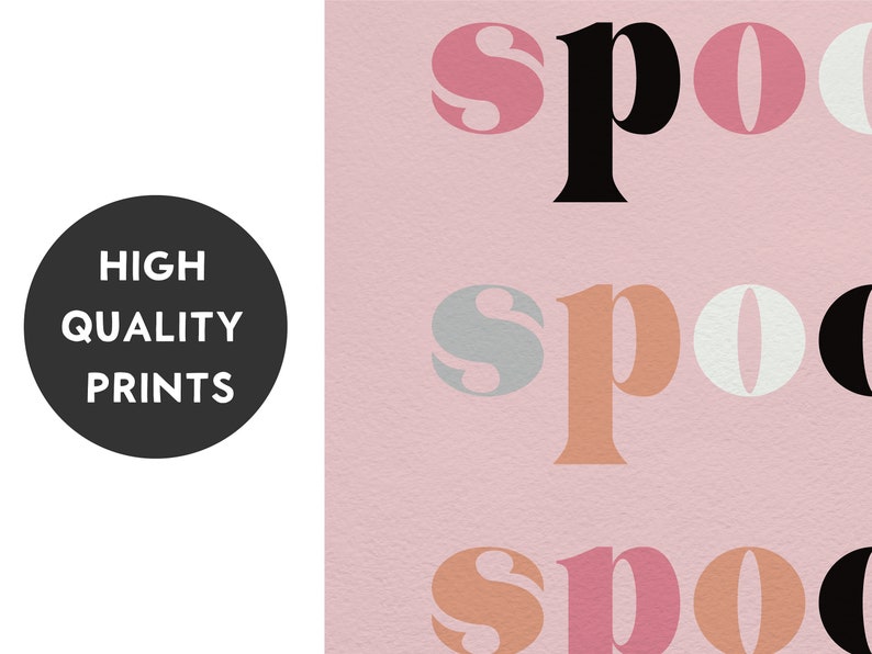 Pink Pastel Spooky Halloween Printable Art, Spooky Season, Spooky Decor ...