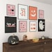 Pastel Halloween Printables, Pink Halloween Decor, Spooky Decor, Modern ...