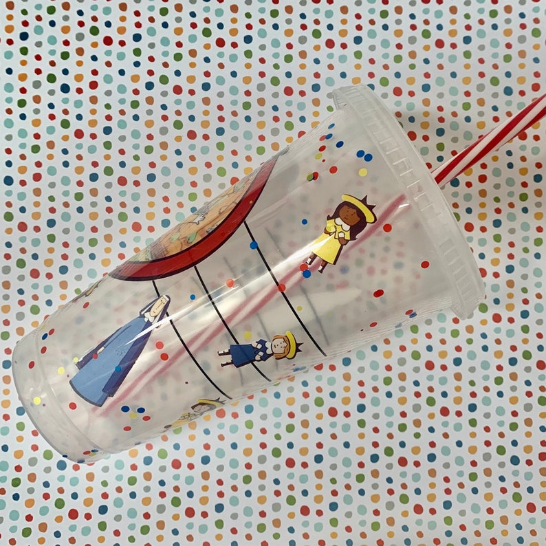 Handmade Madeline Starbucks Cold Cup Coated in a Epoxy Resin - Etsy