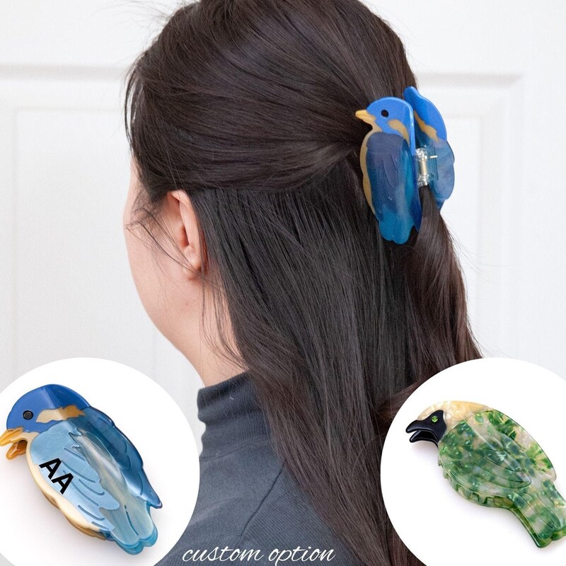 Bird Hair Clip - Etsy