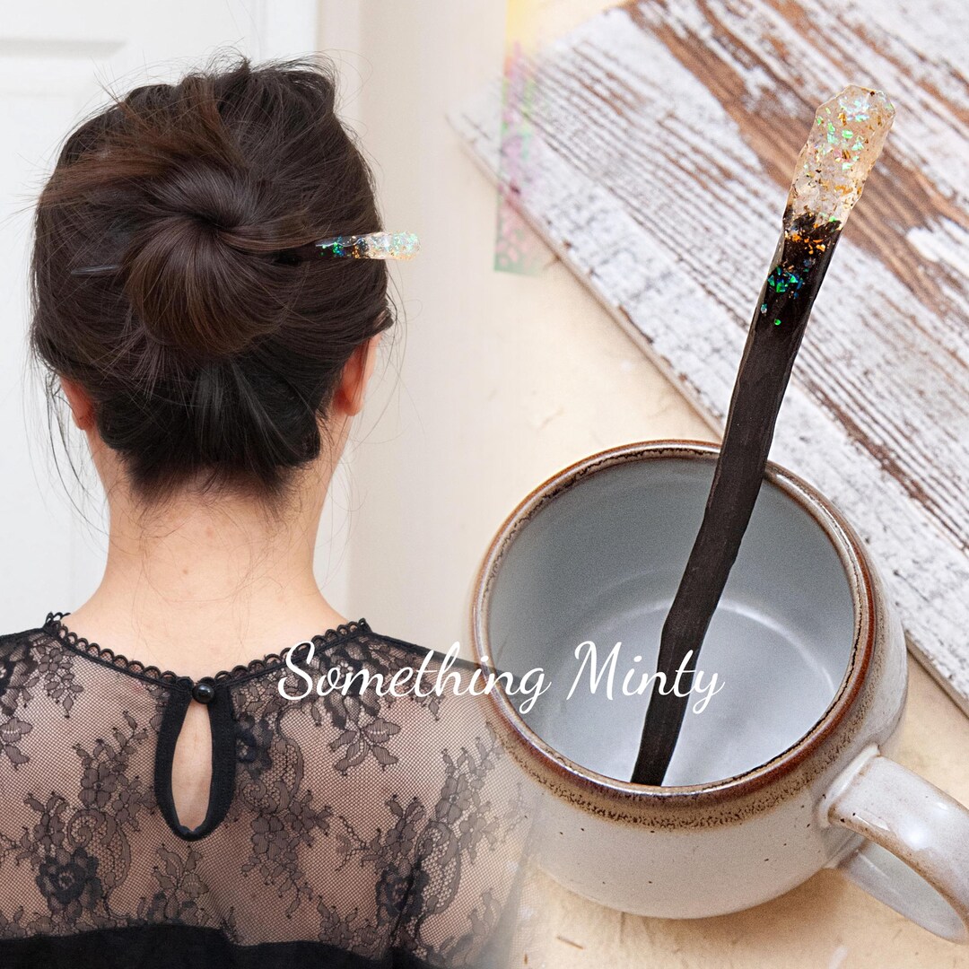 Handmade Wooden Hair Stick: Witch Wizard Wand Inspired Accessory - Etsy