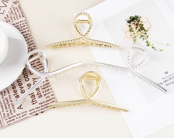 Large Metal Claw Clip - Etsy