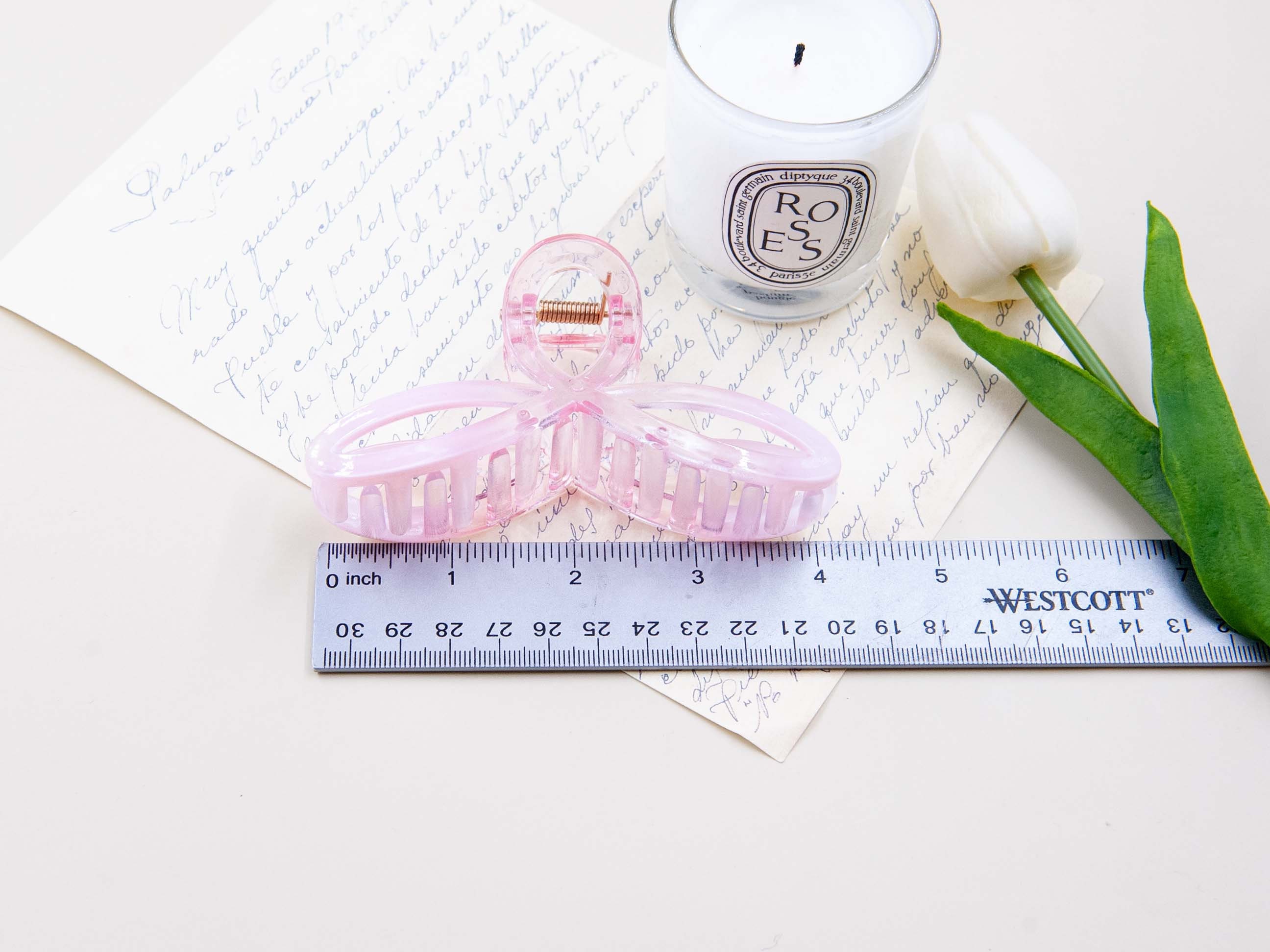 Large Transparent Twisted Hair Claw Clips/ Jelly Clear Twisted - Etsy