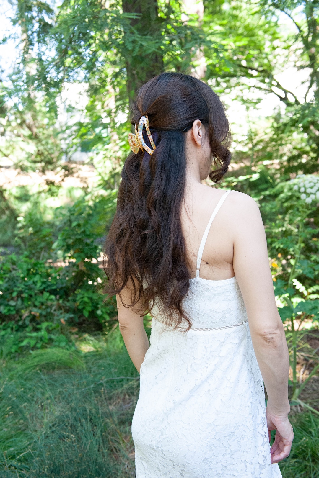 Custom Acetate Hair Claw: Personalized Initial Hair Clip - Etsy