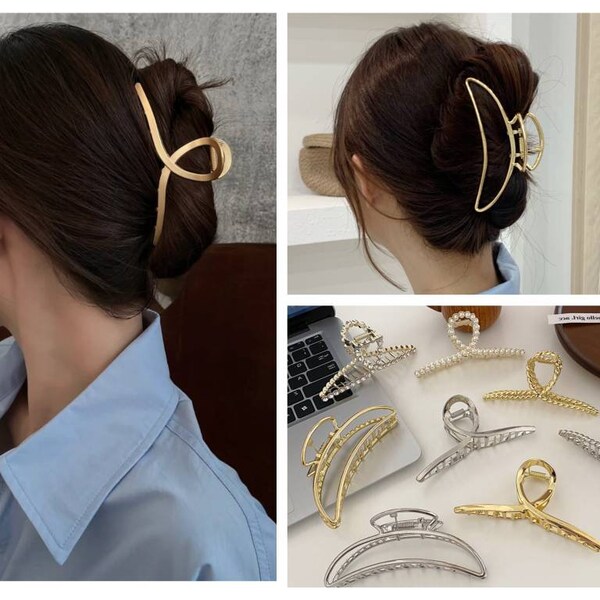 Twist Hair Clip - Etsy