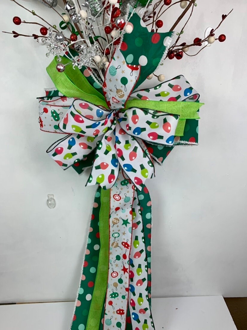 Classical Christmas Tree Topper, Whimsical Christmas Tree Topper, Tree ...