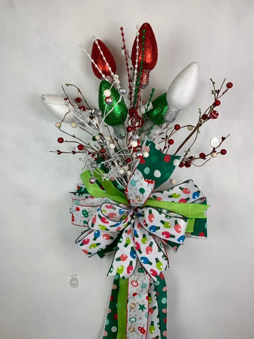 Classical Christmas Tree Topper, Whimsical Christmas Tree Topper, Tree ...
