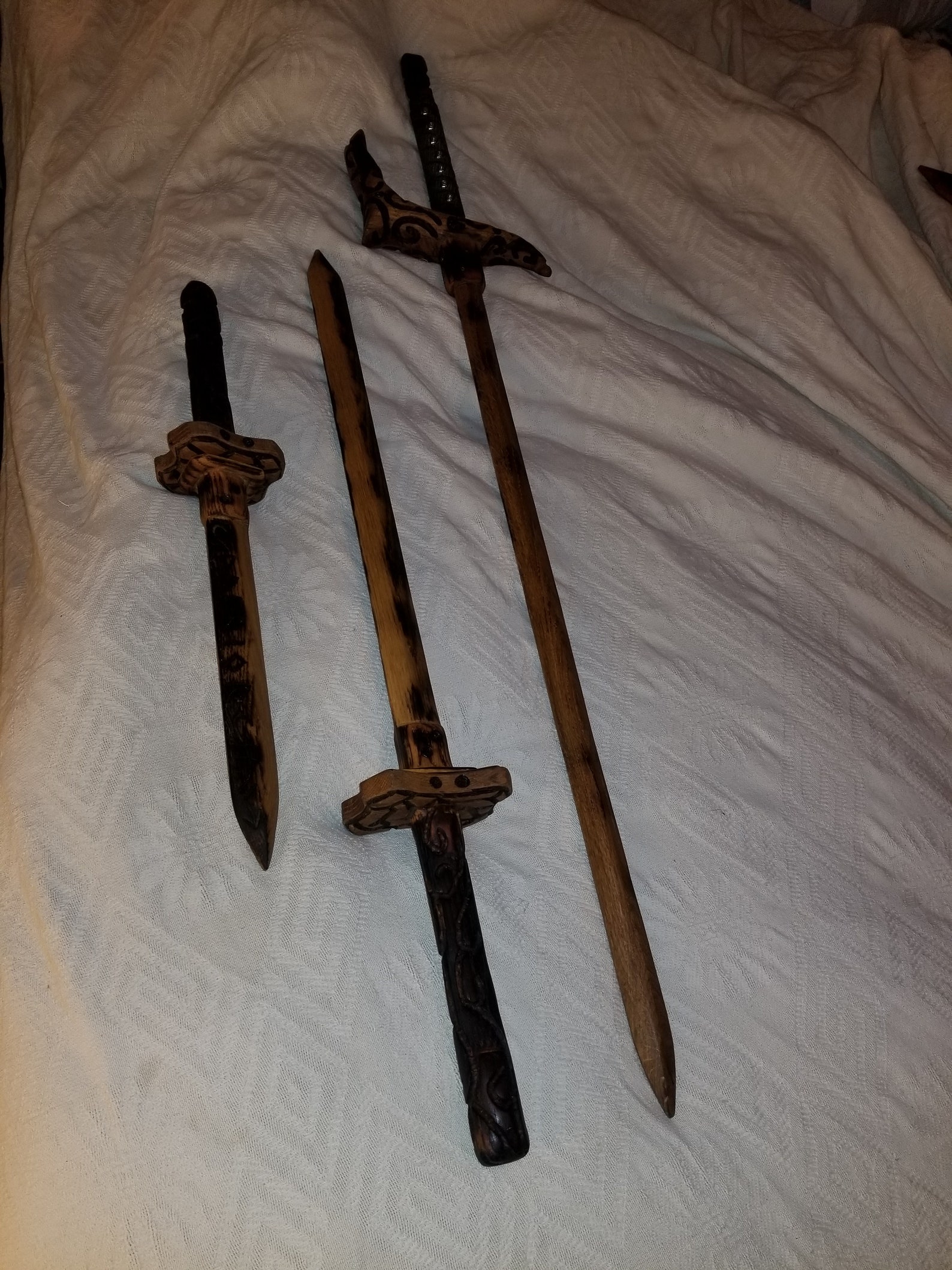 Handmade Rapier With Short Sword and Dagger - Etsy