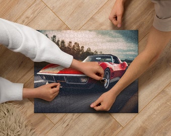 1957 CHEVY JIGSAW PUZZLE - Etsy