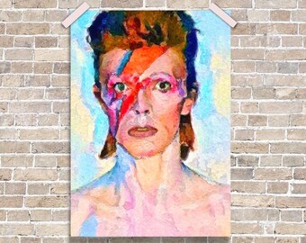 Aladdin Sane Poster - Etsy