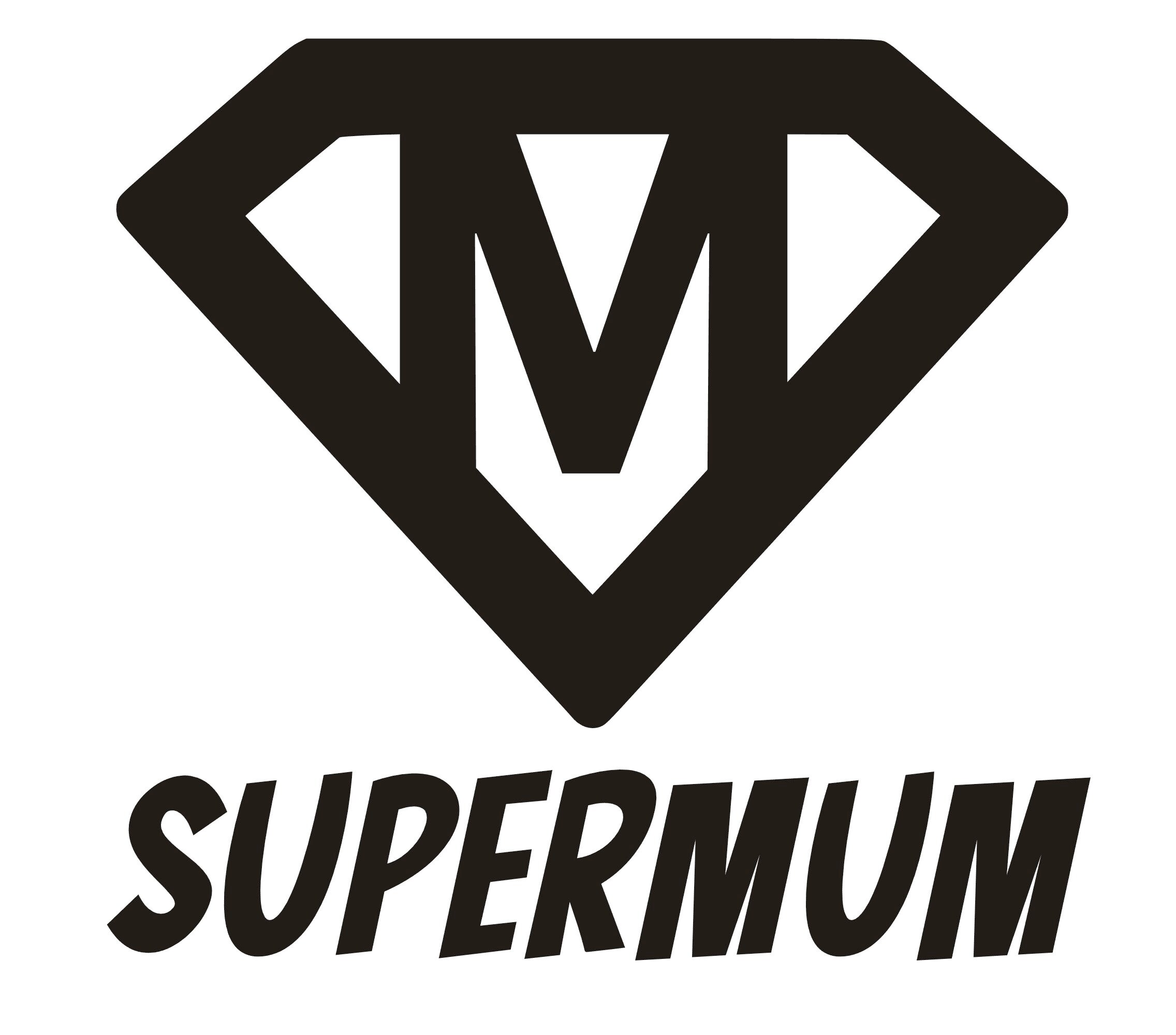 Supermum SVG PNG JPG Instant Download for Silhouette Studio, Circuit ...