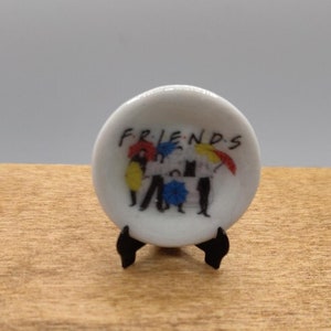 Miniature friends TV Show Decorative Plate - Etsy