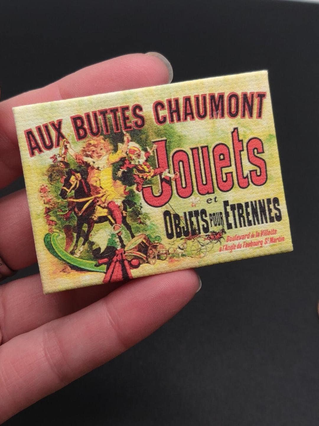 Miniature friends TV Show Wall Art aux Buttes Chaumont/monica's Poster ...