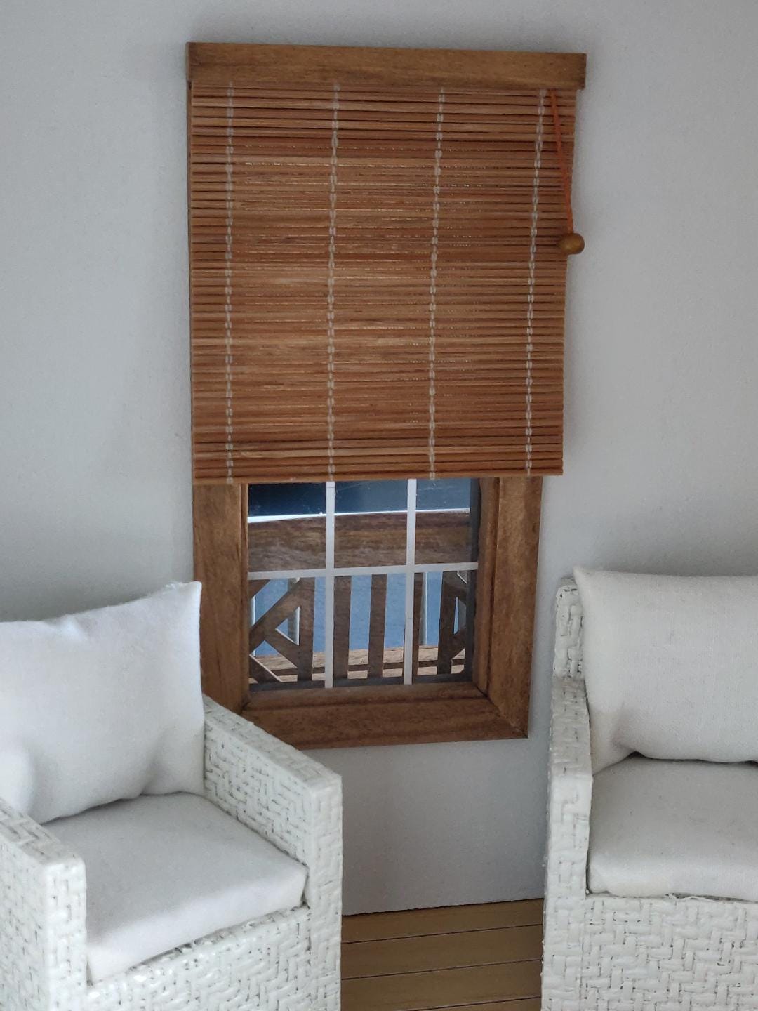 Dollhouse Bamboo Blind / Miniature Bamboo Shade - Etsy