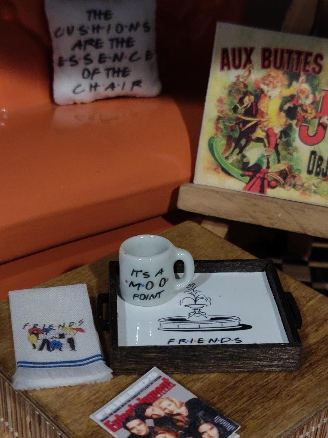 Miniature FRIENDS TV Show moo Point' Coffee Mug - Etsy