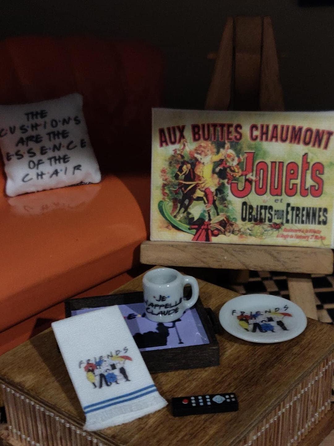 Miniature friends TV Show Hand Towel/kitchen Tea Towel - Etsy