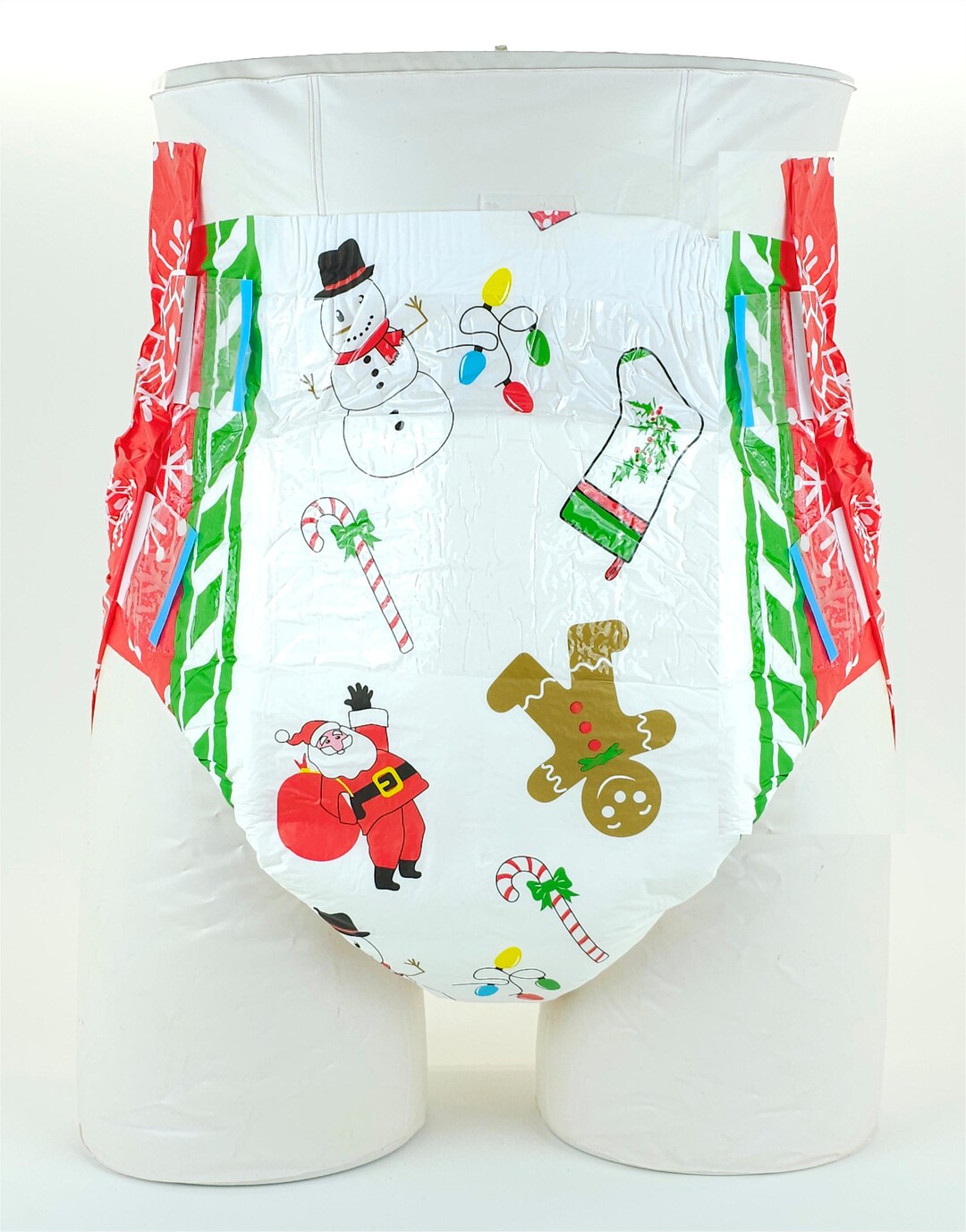 Adult Printed Christmas Diapers Oodzoo Boodzoo Large - Etsy