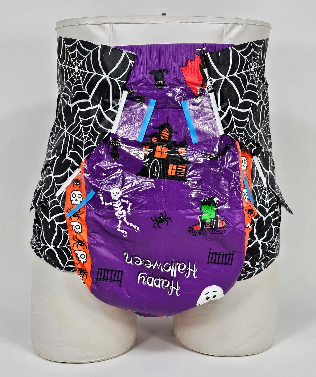 Adult Printed Halloween Diapers Oodzoo Boodzoo Medium 2840 ABDL Case4 ...
