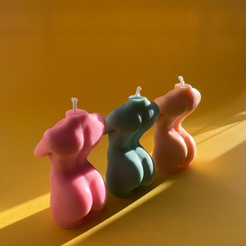 Female Body Candle - Etsy