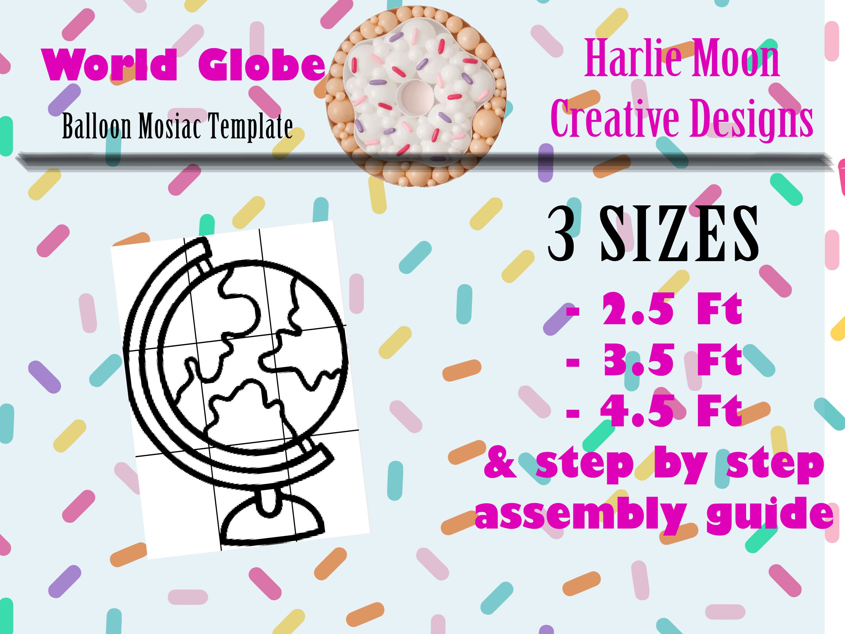 World Globe | Geography | Back to School | Balloons | PDF Files ...