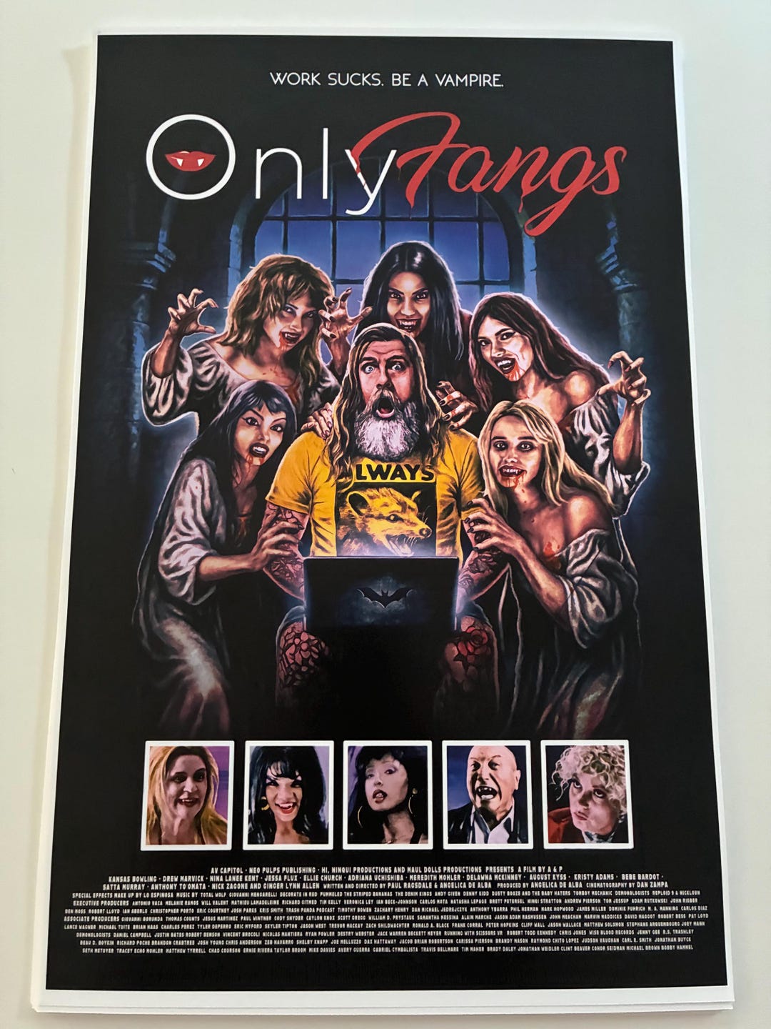 Onlyfangs Movie Poster (11 X 17) - Etsy