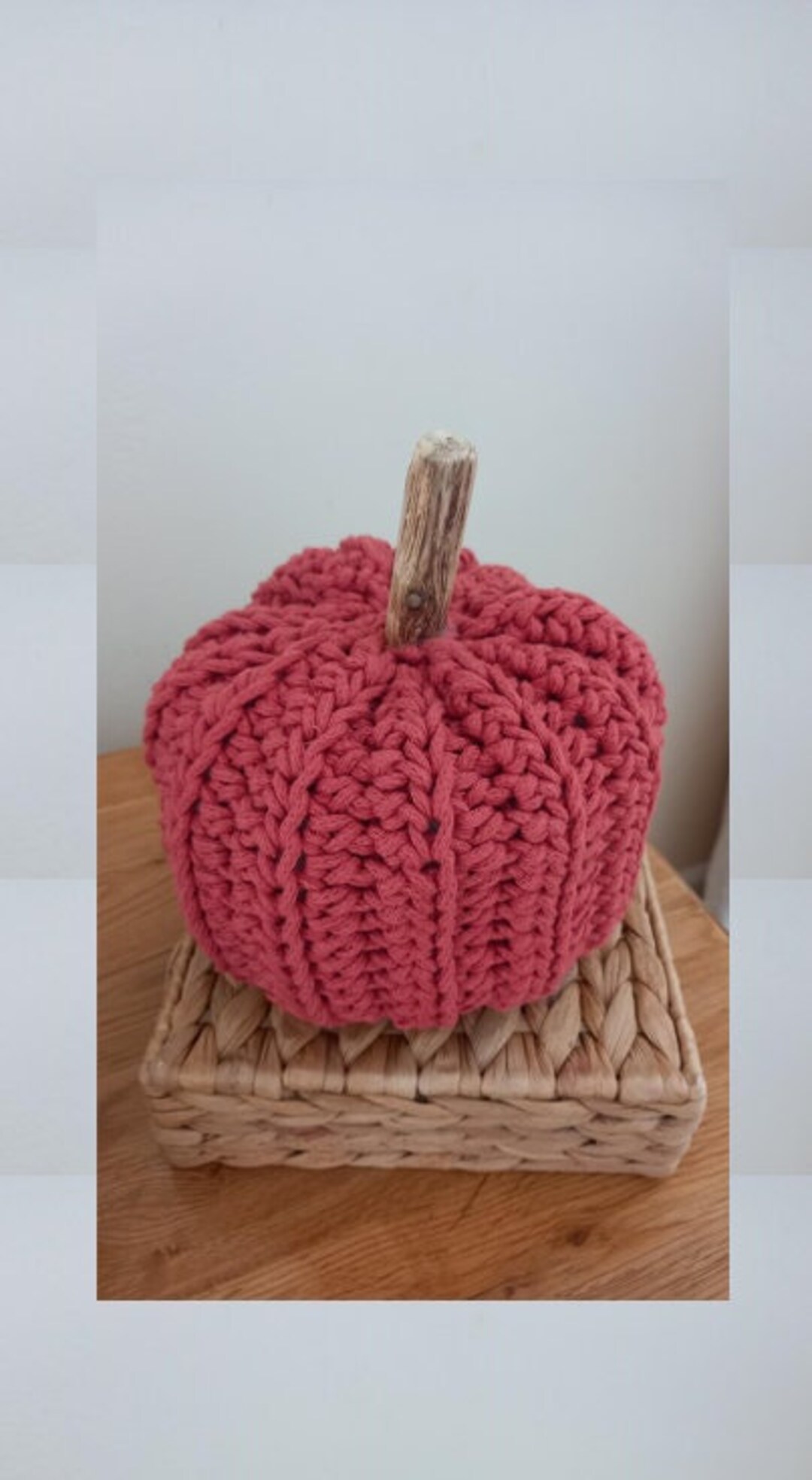 Chunky Pumpkin Digital PDF Crochet Pattern Using Cotton - Etsy
