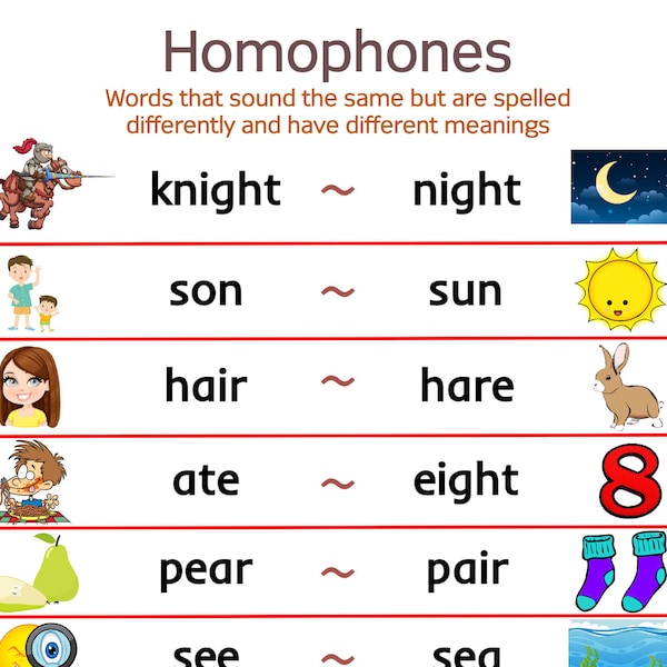 Montessori Parts of Speech - Etsy