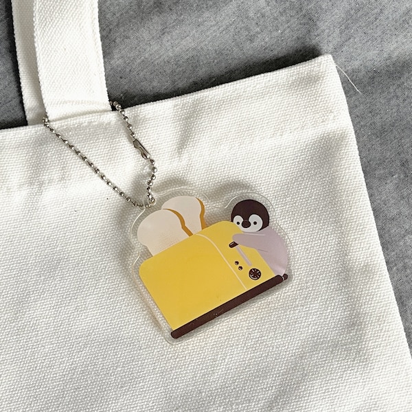 Penguin Keychain - Etsy