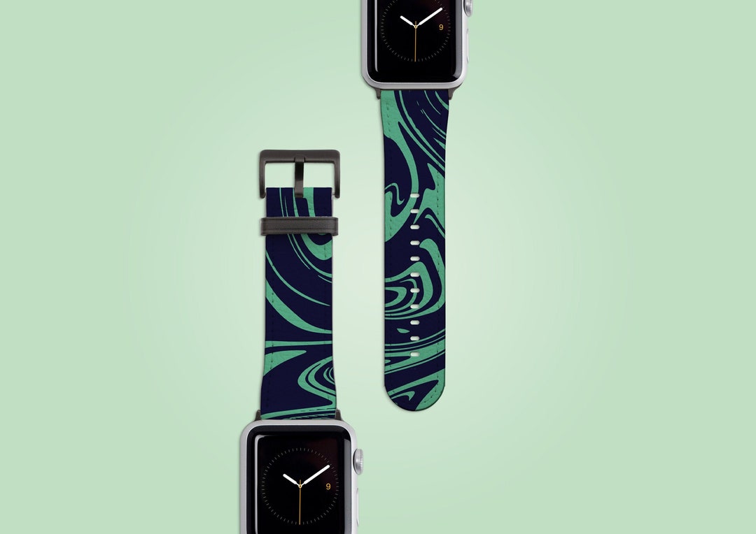 Neon Psychedelic Trippy Aesthetic Apple Watch Band Apple - Etsy