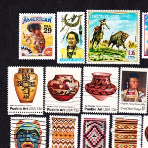20 NATIVE AMERICAN INDIAN Life Culture and Art Vintage Used World ...