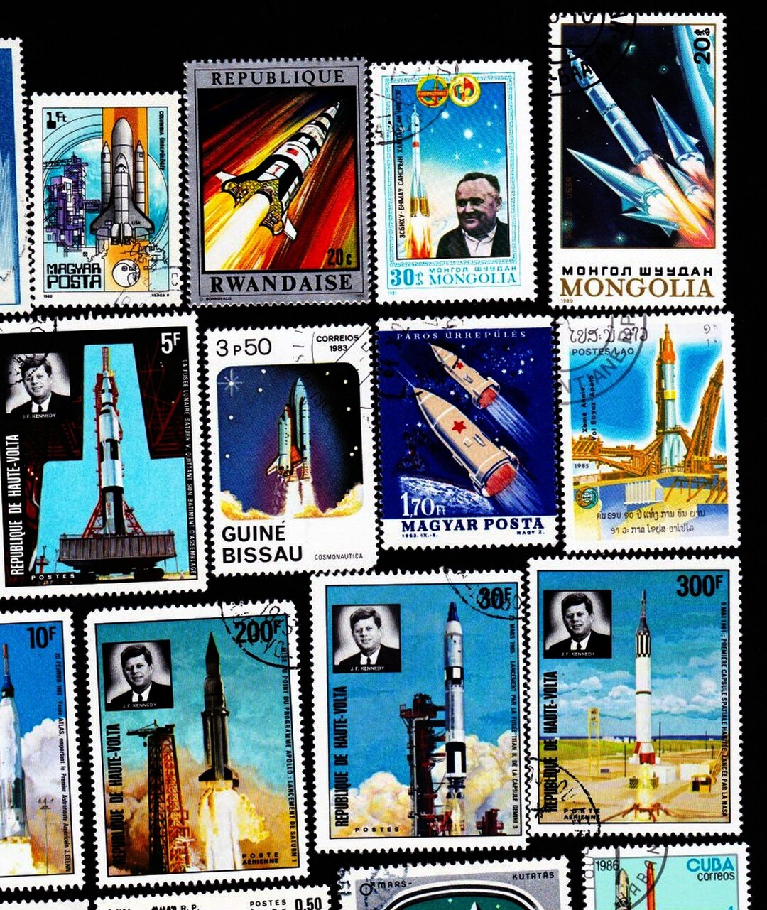 20 ROCKETS NASA SPACE Kennedy Space Center Astronauts Vintage - Etsy