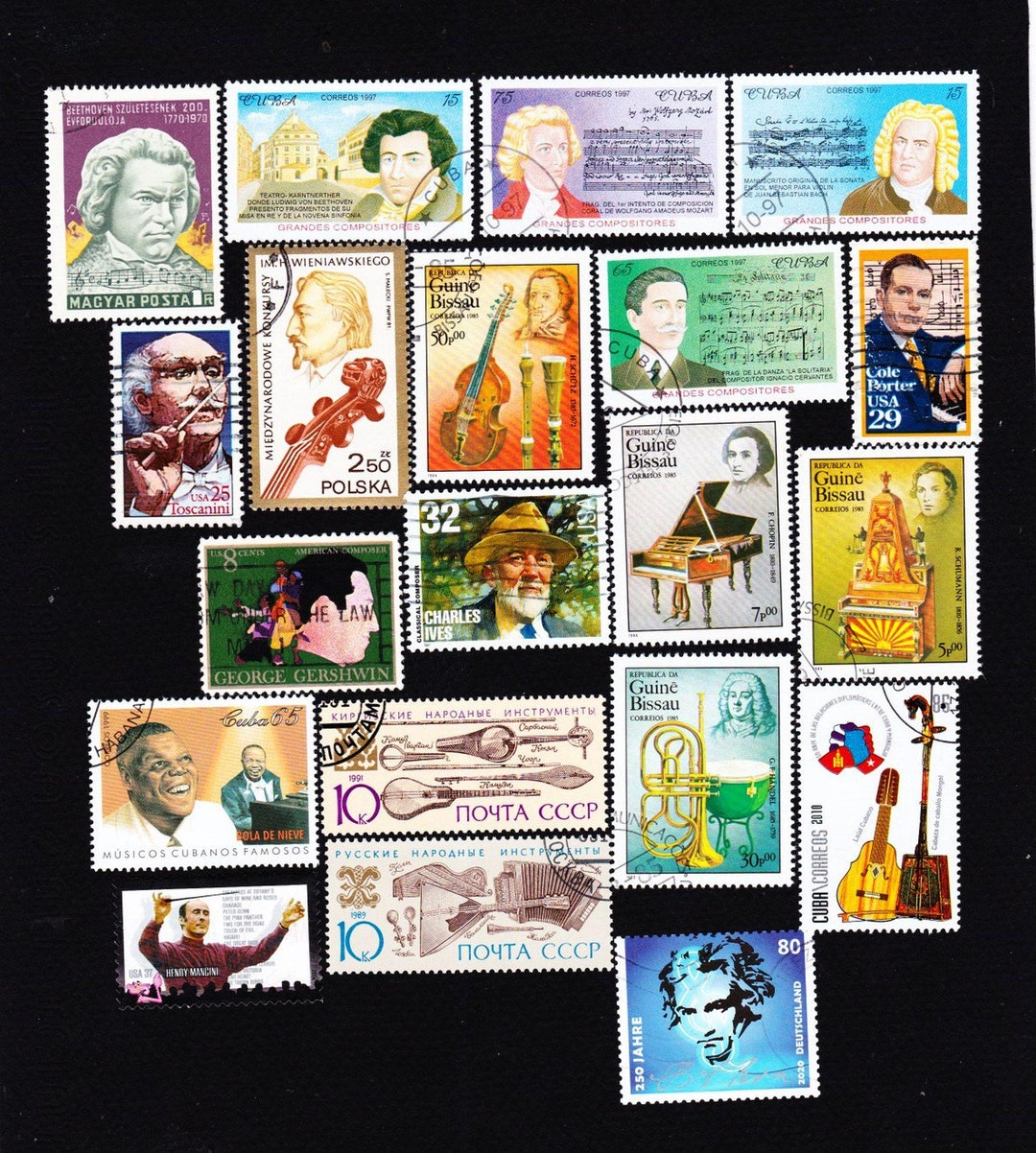 20 FAMOUS COMPOSERS CONDUCTORS Musicians and Musical Instruments of the ...