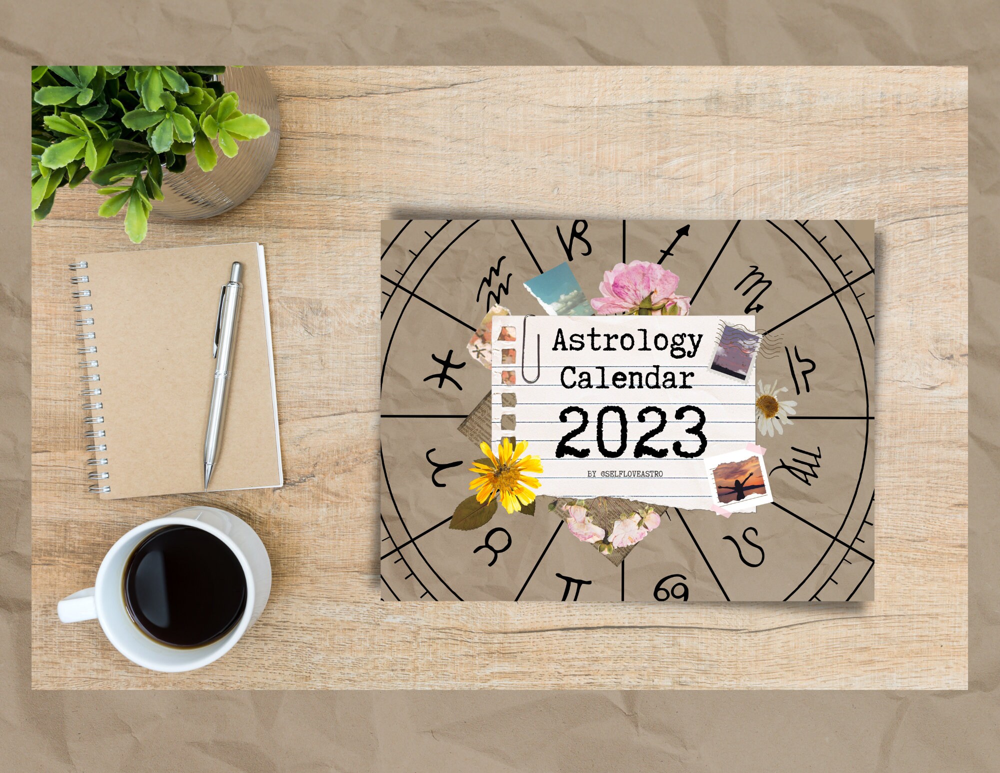 2023 Printable Astrology Calendar (digital Download) - Etsy