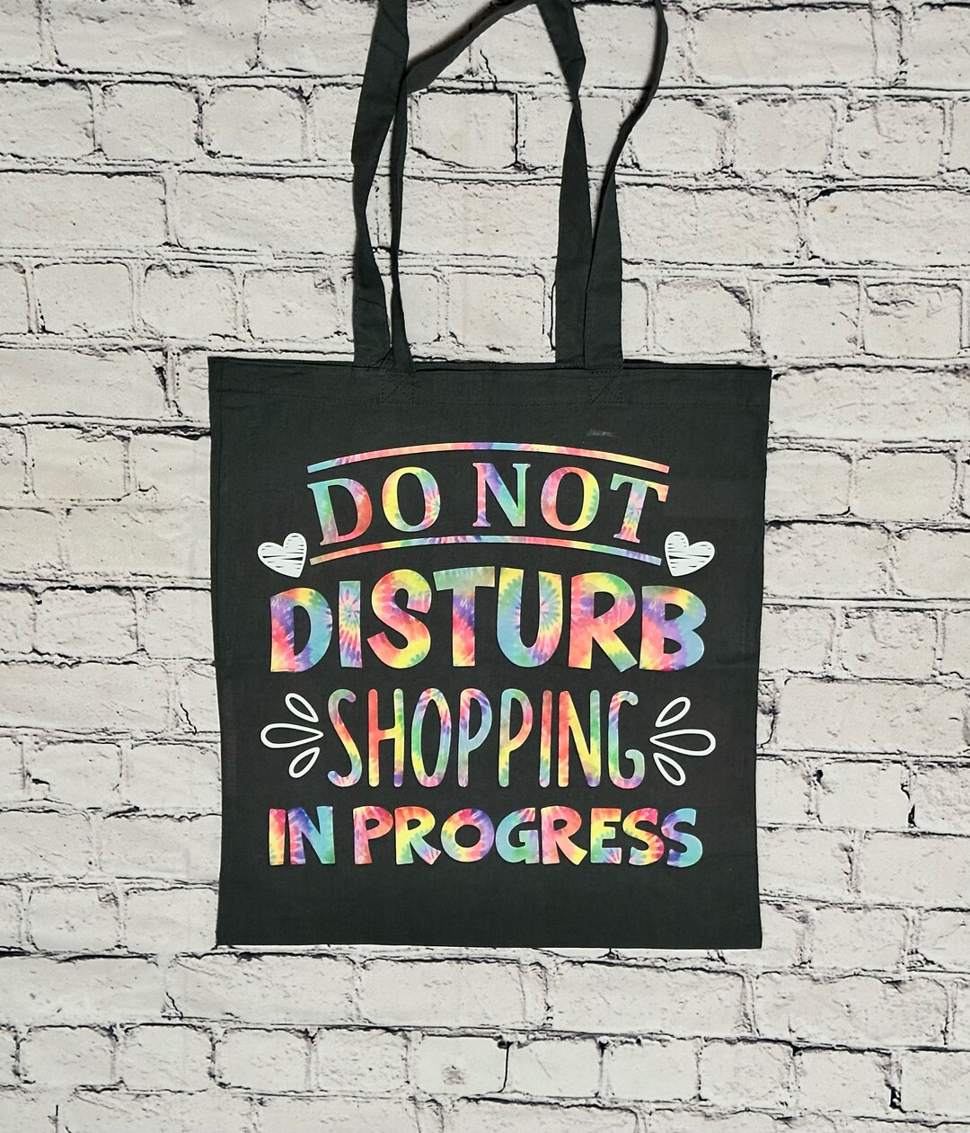 Do Not Disturb Shopping in Progress Custom Tote Bag - Etsy