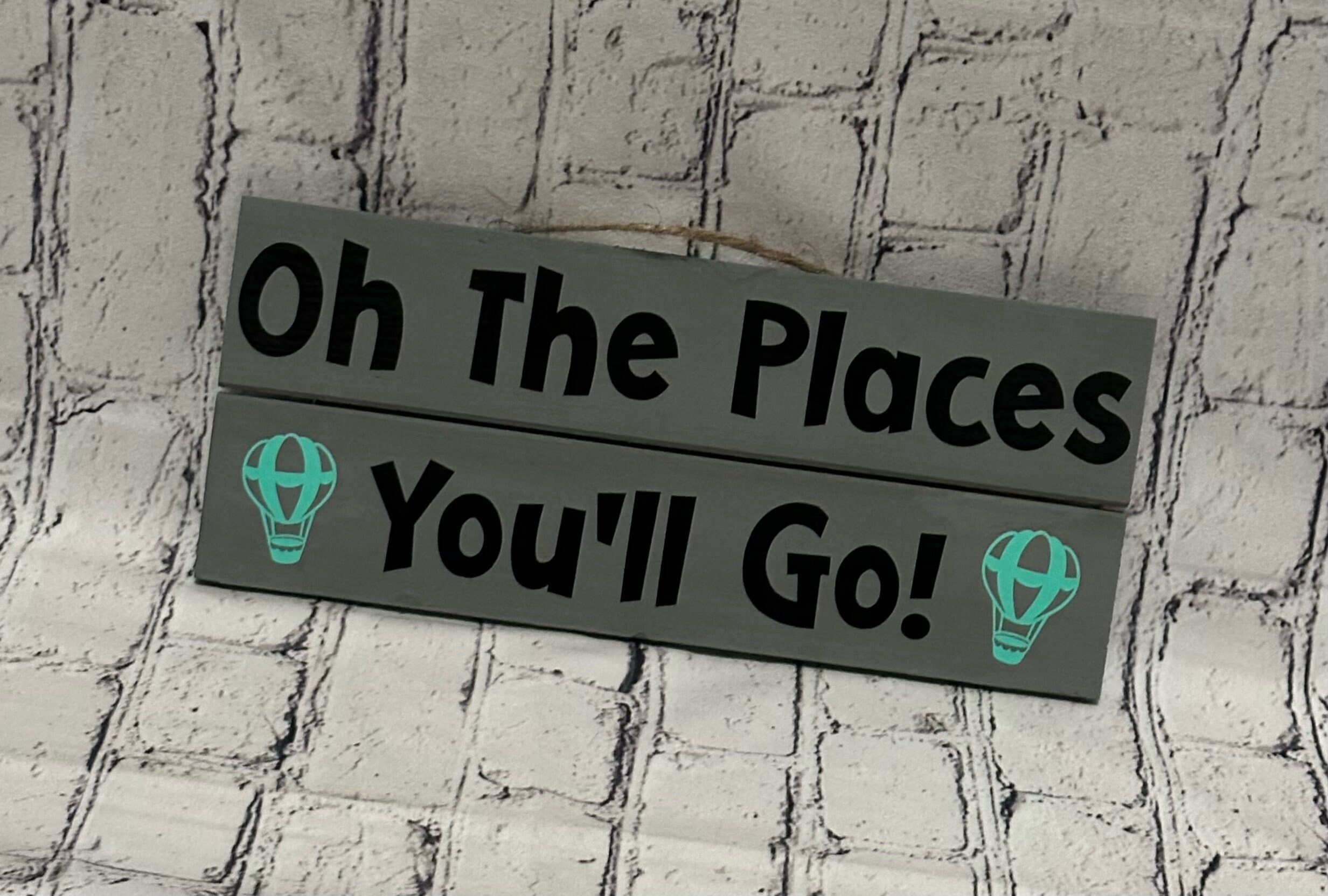 Oh the Places You'll Go Custom Wood Sign - Etsy