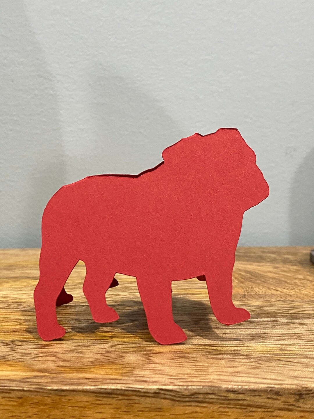 Bulldog Place Cards - Etsy