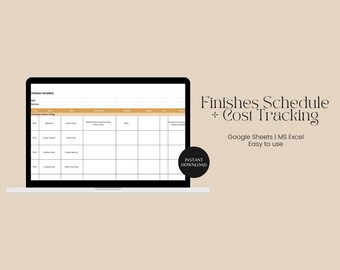 Interior Design FFE Finishes Schedule Product Specification, Furniture ...