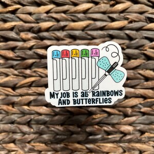 My Job is All Rainbows and Butterflies Phlebotomy - Etsy