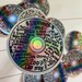 2000s Burned Mix CD Water Resistant Holographic Vinyl Sticker - Etsy