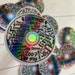 2000s Burned Mix CD Water Resistant Holographic Vinyl Sticker - Etsy