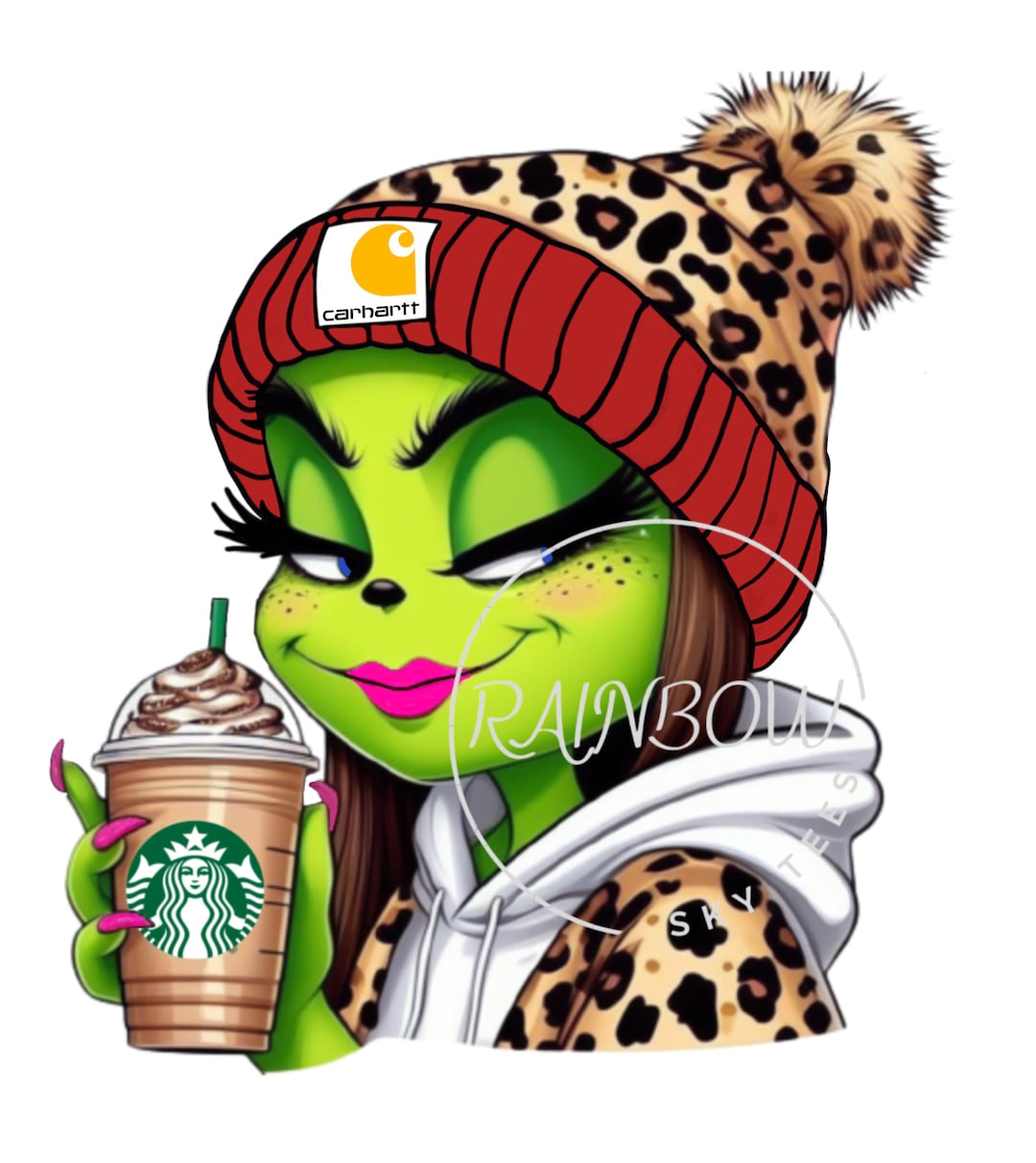 Boujee Mean Girl, Cheetah, Starbucks Coffee Cup, PNG, Instant Download ...
