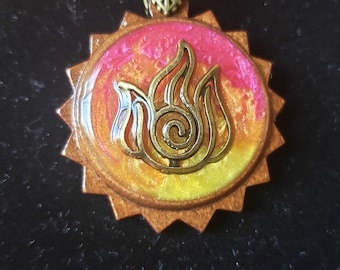 Fire Nation Necklace - Etsy