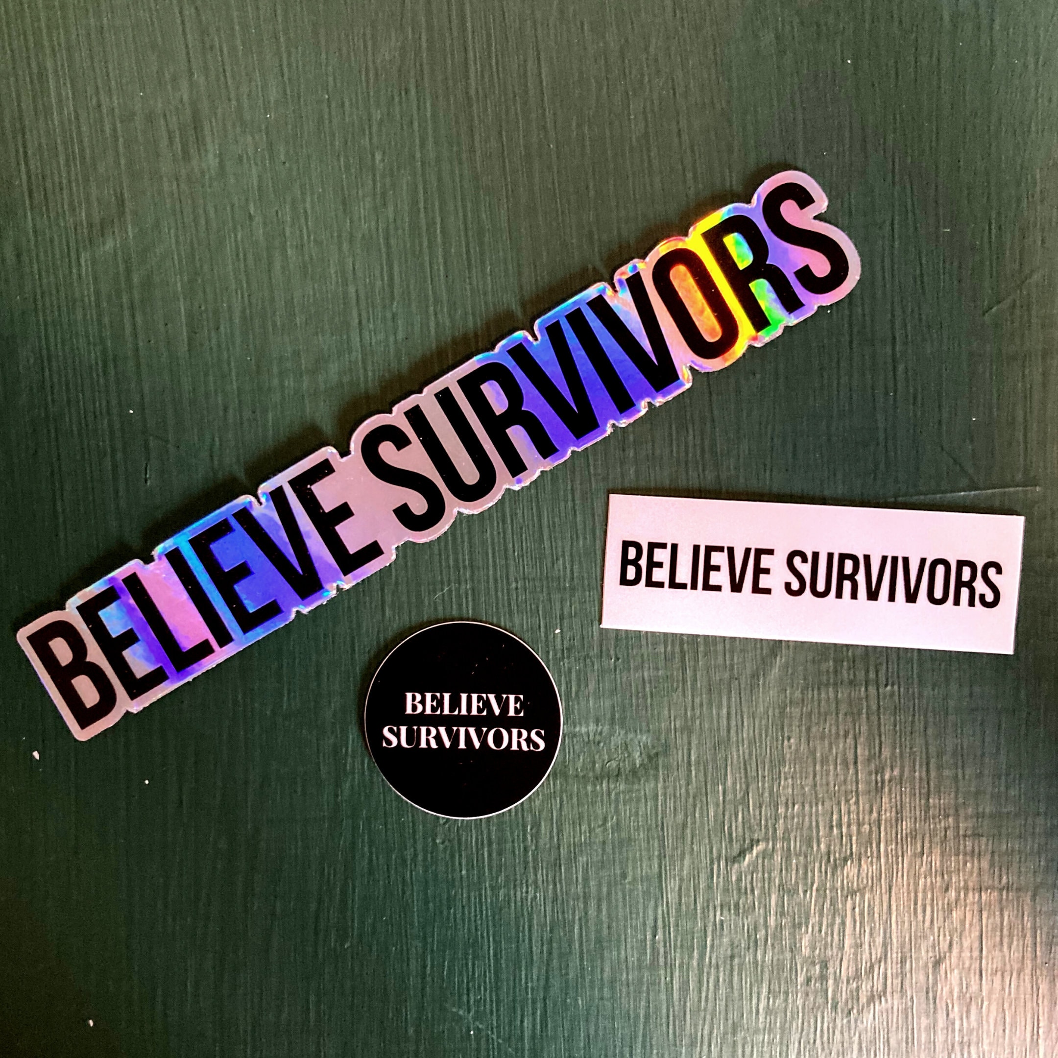 BELIEVE SURVIVORS Stickers - Etsy