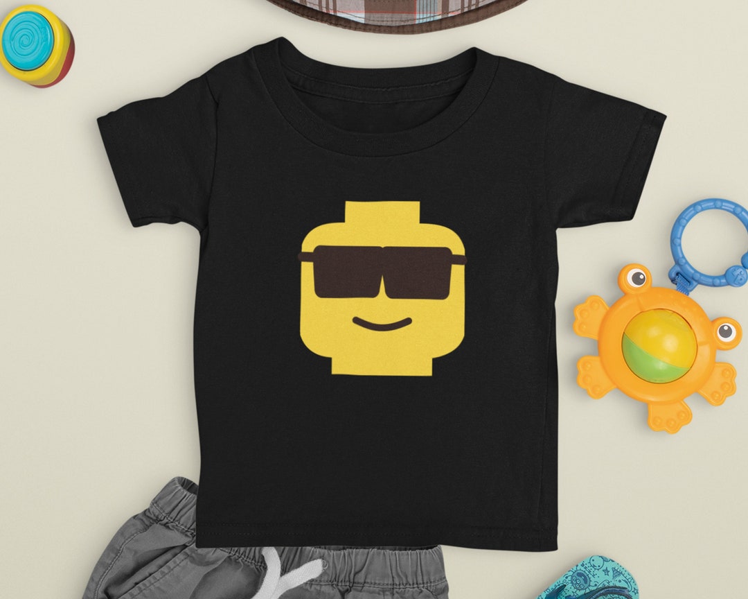 Lego Head Tshirt Master Lego Builder Shirt Boys Clothing - Etsy
