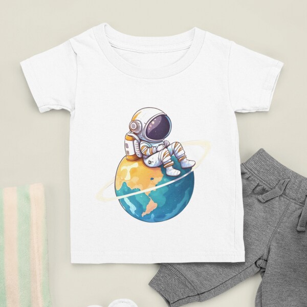 Toddler Space Shirt - Etsy