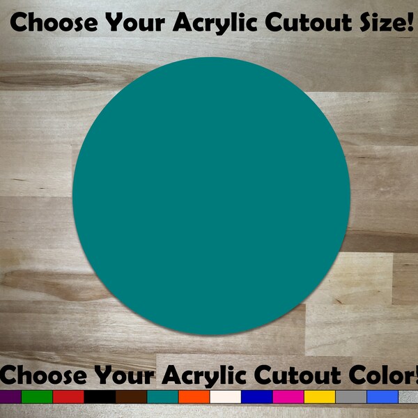 Circle Cut Outs - Etsy